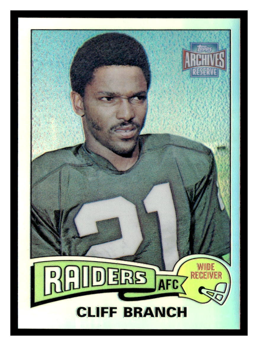 Cliff Branch 2001 Topps Archives Reserve 17 | eBay