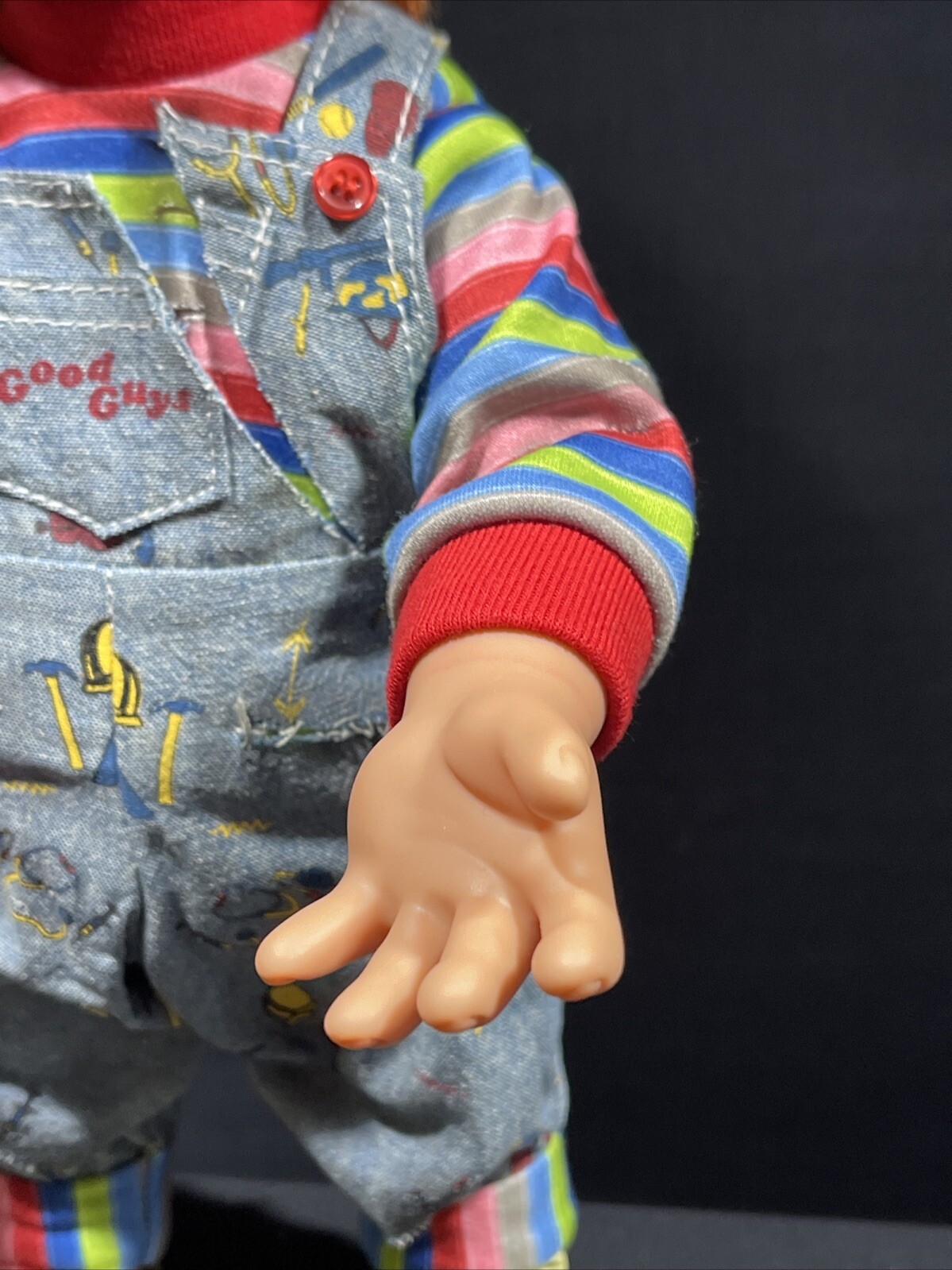 Chucky Action Figure 15" Childs Play Talking Scarred Chucky Doll Mezco ...