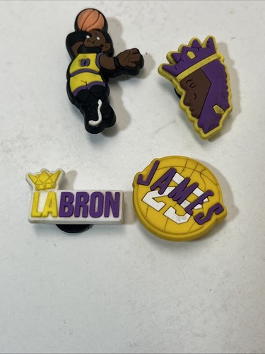 LeBron James lot of 4 Croc Charms FAST SHIPPING | eBay