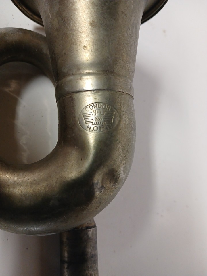 Condor Vintage Antique Curled Brass Car Bicycle Horn Goose Honk Bike ...