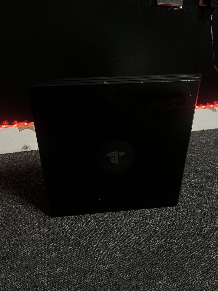 PS4 Pro 1TB Grade C custom spray paint fully working includes power and ...