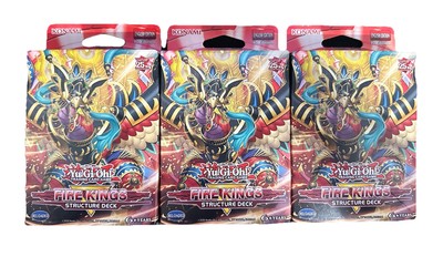 Structure Deck: Fire Kings x3 | 1st edition | Yu-Gi-Oh! | eBay UK