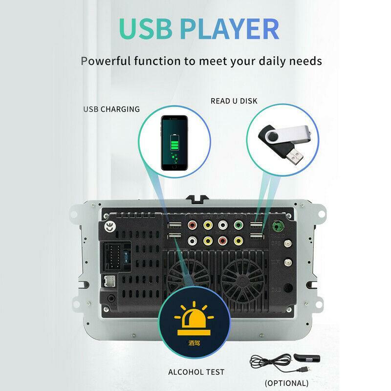 7"Android 10.1 Quad-core Car Carplay Stereo Radio GPS Bluetooth 1 ...
