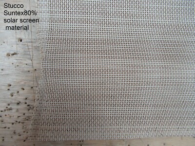 Phifer Suntex80 48" x 50' Stucco Porch Patio Lanai Screen / Screening ...