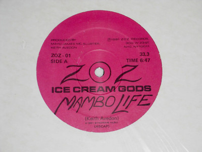 ICE CREAM GODS-Mambo Life (1981) Sealed ZOZ 12" Single | eBay