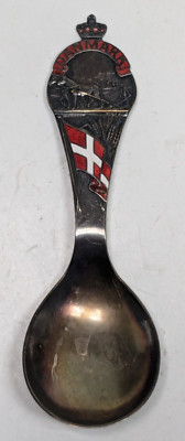 Vintage Axel Prip Denmark/Danmark 5” Enamel Souvenir Spoon | eBay