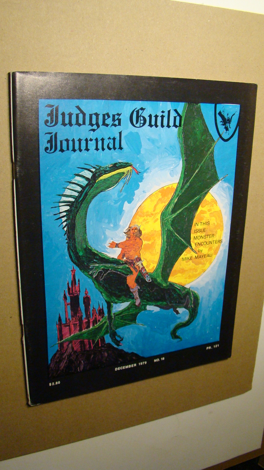 JUDGES GUILD JOURNAL 18 *HIGH GRADE* W/MODULE INCLUDED DUNGEONS DRAGONS ...