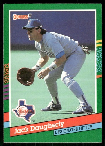 1991 Donruss #576 Jack Daugherty - Texas Rangers | eBay