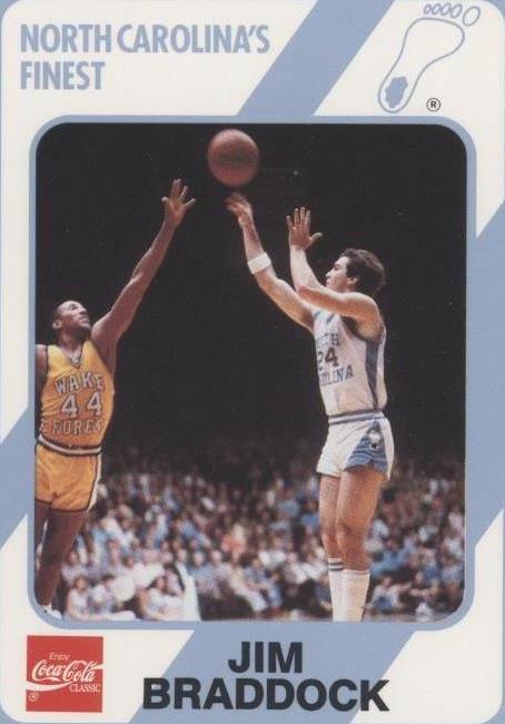 1989-90 Collegiate Collection/Coca-Cola North Carolina's Finest - #161 ...