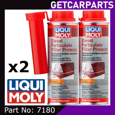 2x Liqui Moly Diesel Particulate Filter Cleaner DPF Protection Additive ...