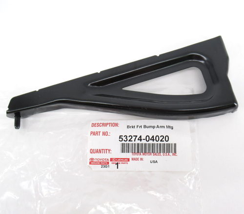 Genuine OEM Toyota 53274-04020 Driver LH Front Bumper Bracket 2005-2011 ...