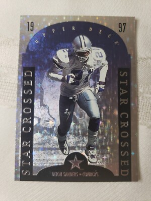 1997 Deion Sanders Dallas Cowboys Upper Deck STAR CROSSED SC9 | eBay