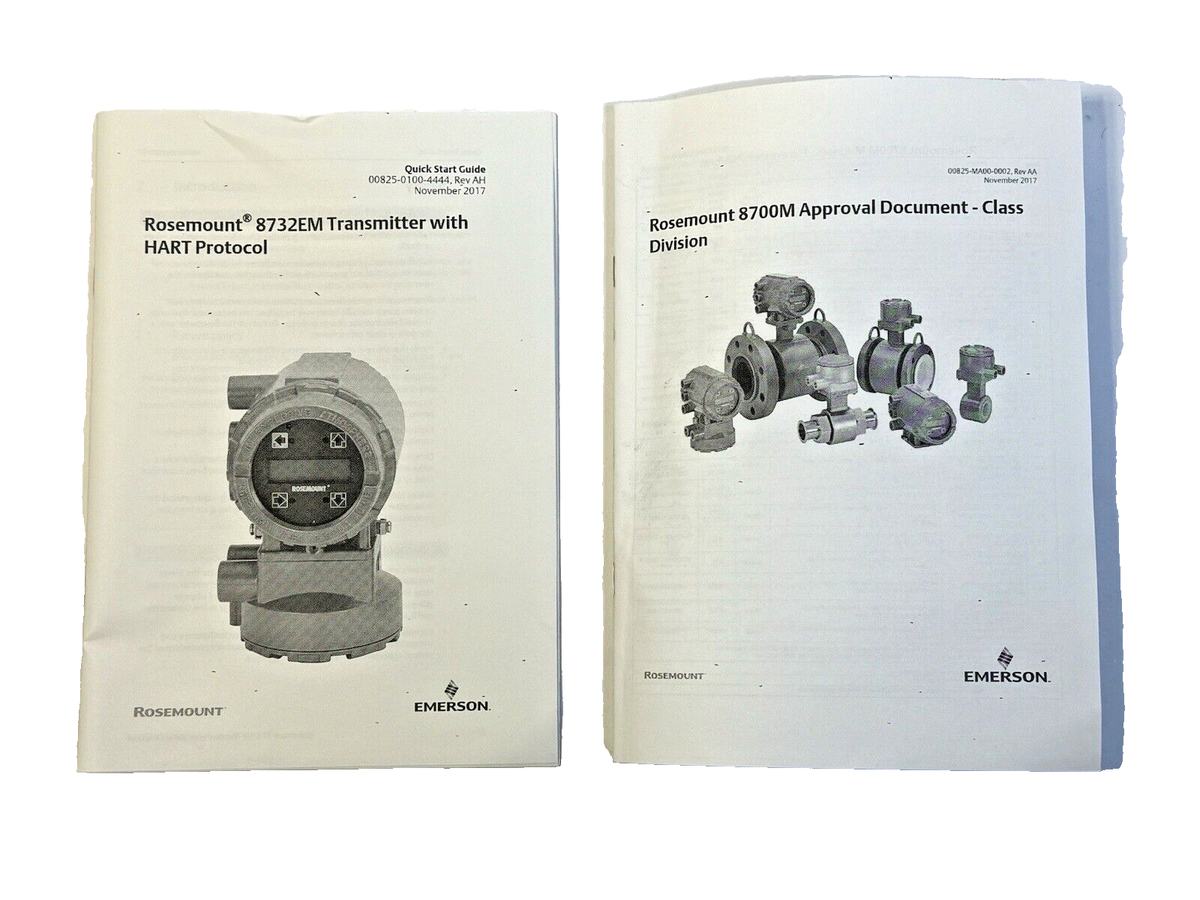 8732em Rosemount 8732E Field Mount Magnetic Flow Meter Transmitter