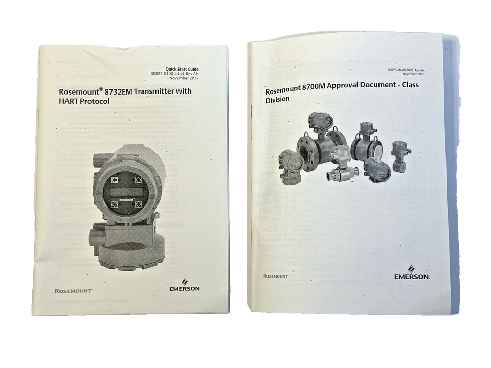 Rosemount 8732EM / 8732EMR1A1K5DA1DA2C1B6V2RH02 Magnetic Flow ...