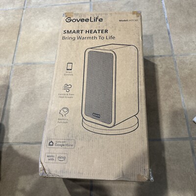 GoveeLife Space Heater, 1500W Fast Portable Heating for Indoor Use ...
