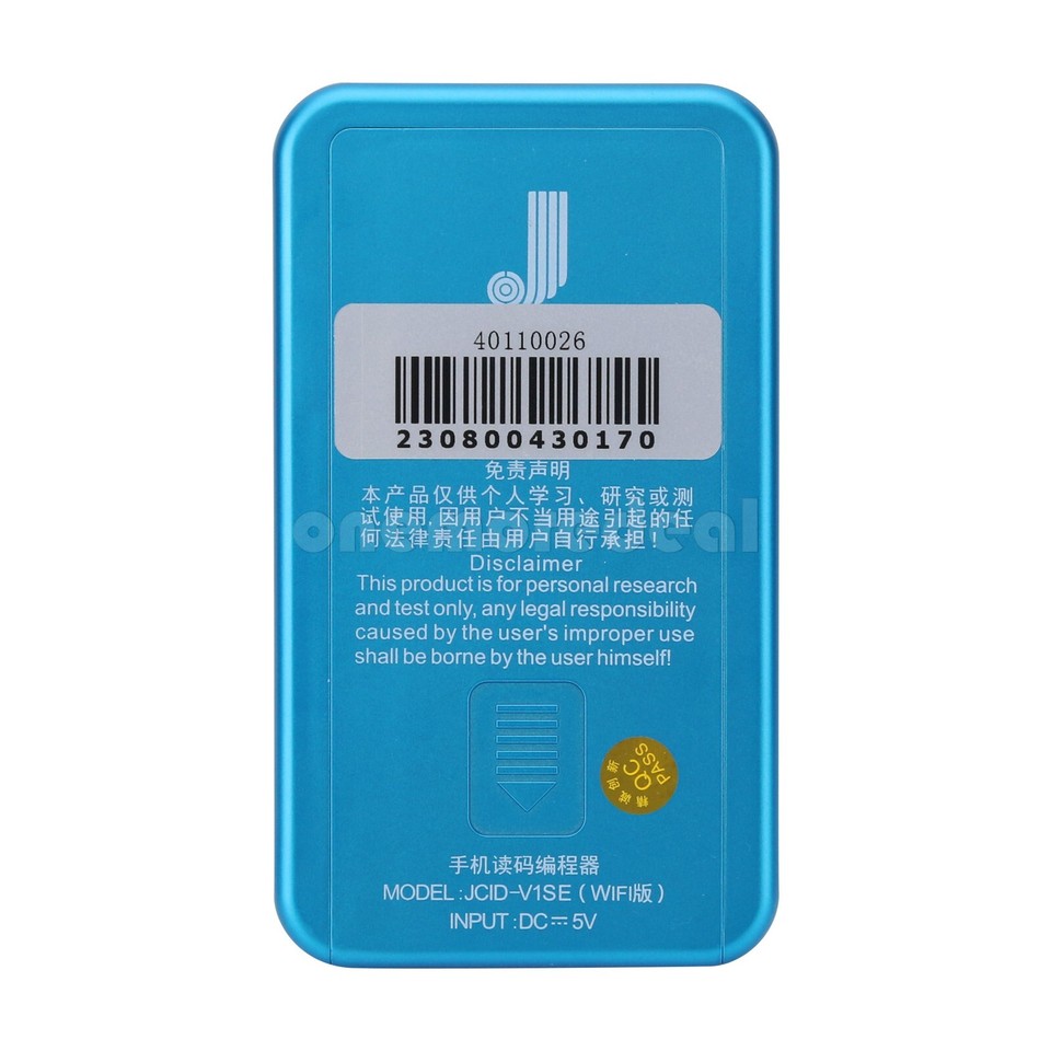 JCID V1SE Wifi Original Color Mobile Repair Programmer for iPhone 7/7P ...
