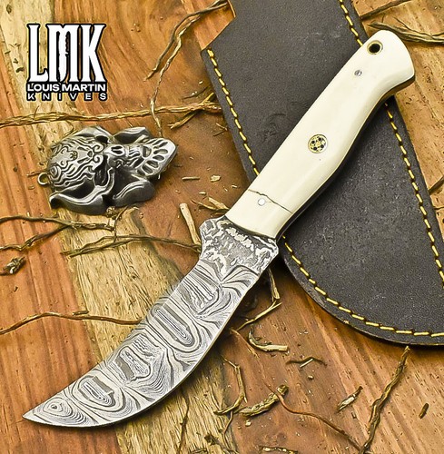 LMK Handmade Full Tang Knife Twist Damascus Corain Gift Best Selling ...