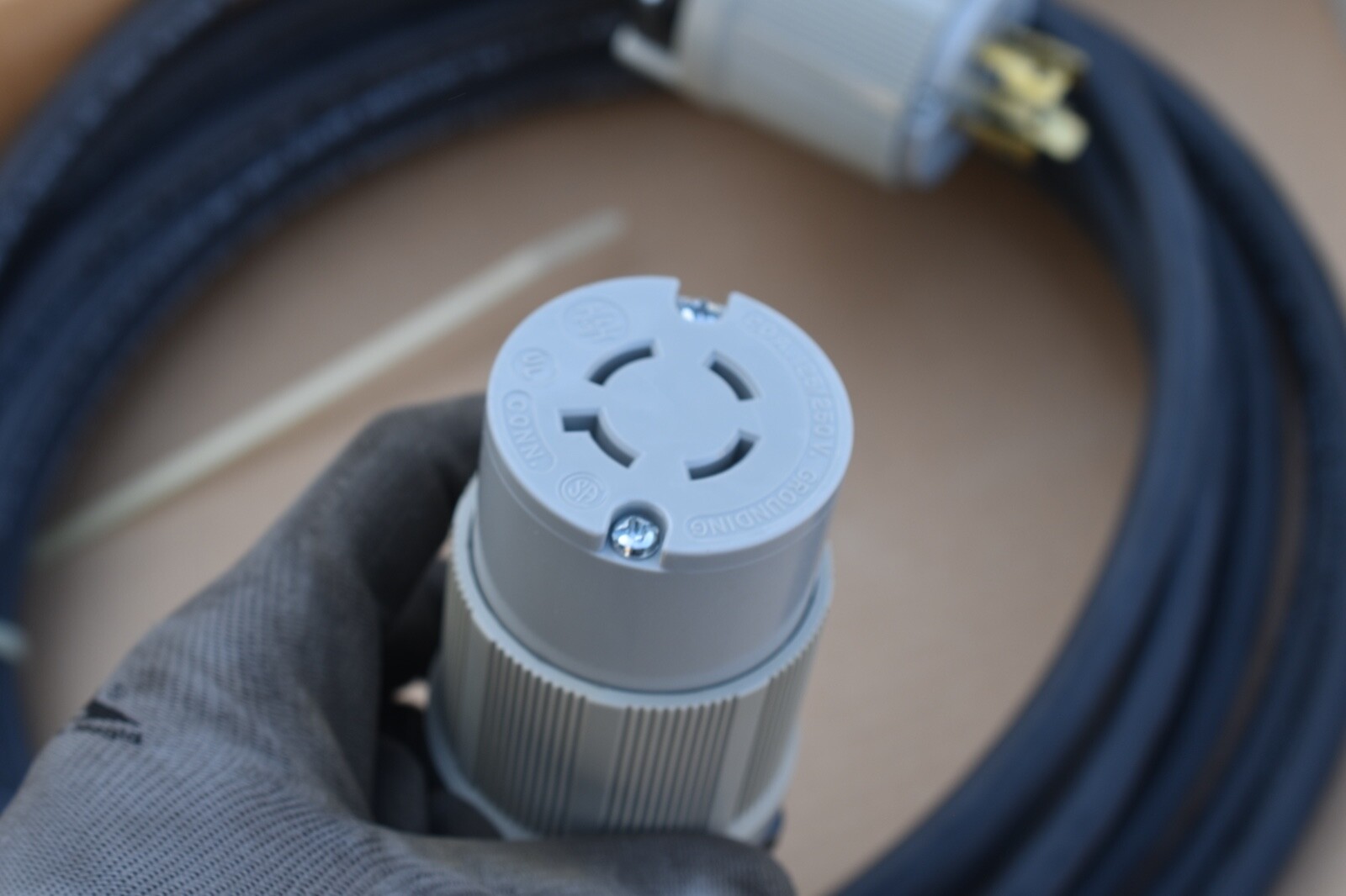 GenTran generator power cord 12 gauge, 4 wire, 25 ft # 4XT21 | eBay