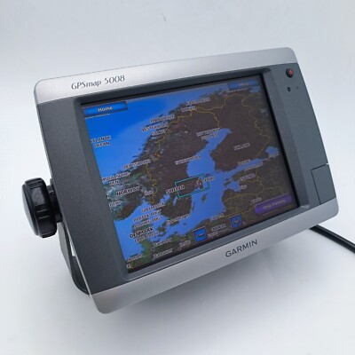 GARMIN GPSMAP 5008 Chartplotter MFD Garmin Network Radar Sonar Marine GPS Touch | eBay
