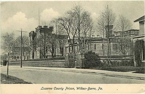 Postcard Luzerne County Prison, Wilkes-Barre, Pennsylvania - circa 1906 ...