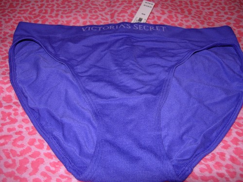 Victoria's Secret Sexy Bikini Seamless Stretch Tagless Purple Logo H2F ...