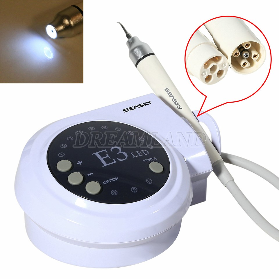 Dental Ultrasonic Piezo Scaler (LED) Handpiece (Bottle) Tips fit EMS ...