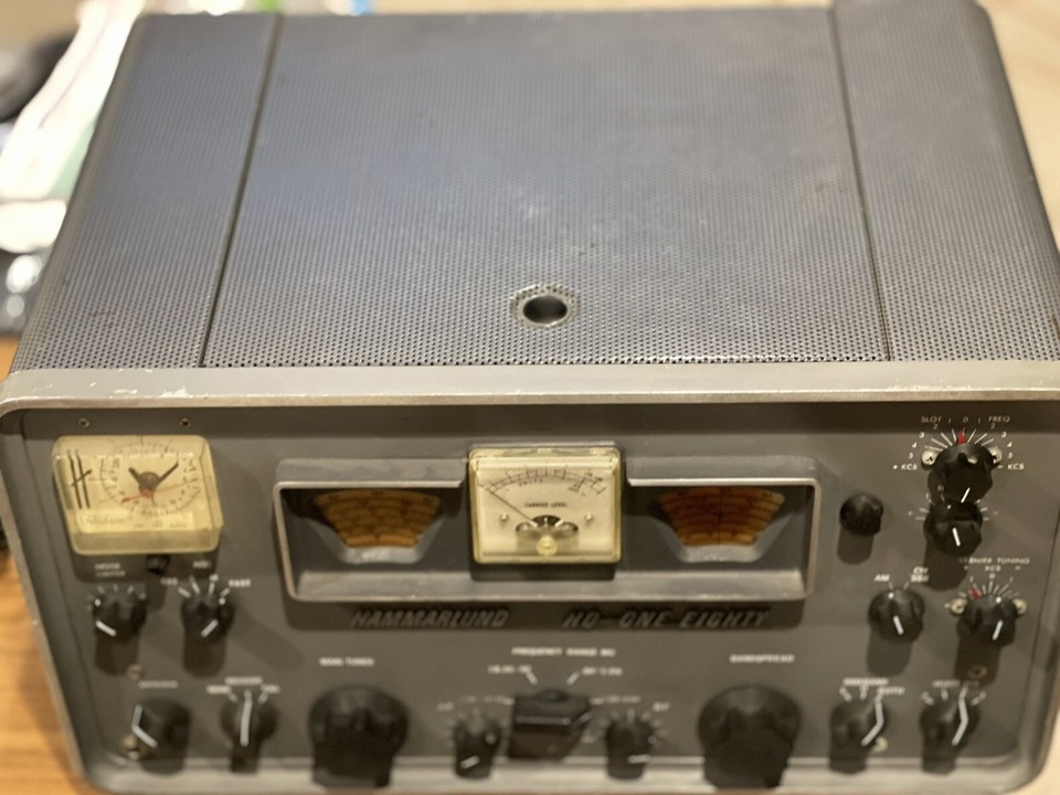 HAMMARLUND HQ-180C HAM Shortwave AM Receiver Radio | eBay