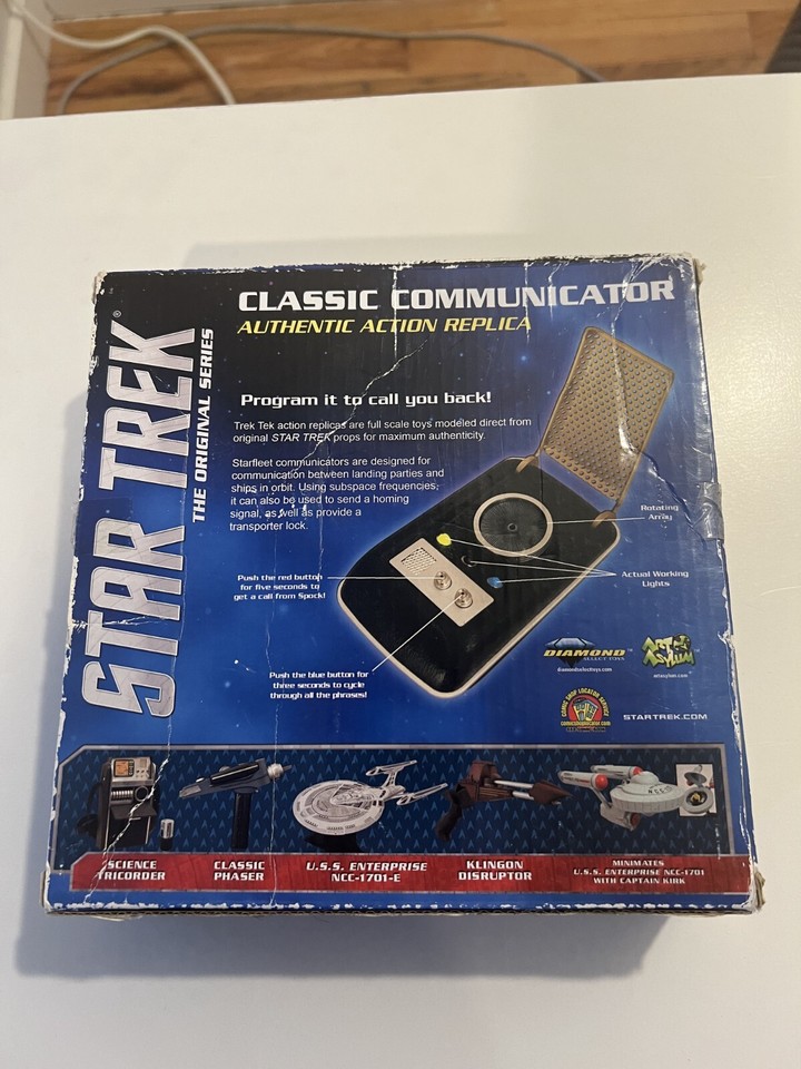 Star Trek The Original Series Classic Communicator Diamond Select Toys ...