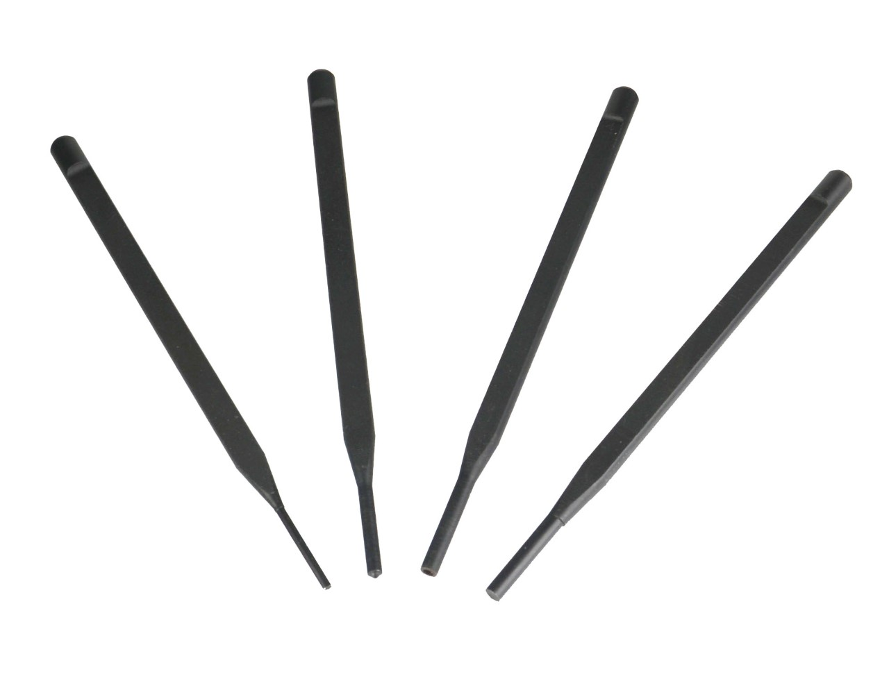 4 piece Punch & Roll Pin Starter Set, Gunsmith Tool, Flat Side Anti ...