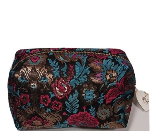 NEW W TAG IMO IMOSHION VINTAGE LOOK, Floral Pattern Cosmetic Makeup ...