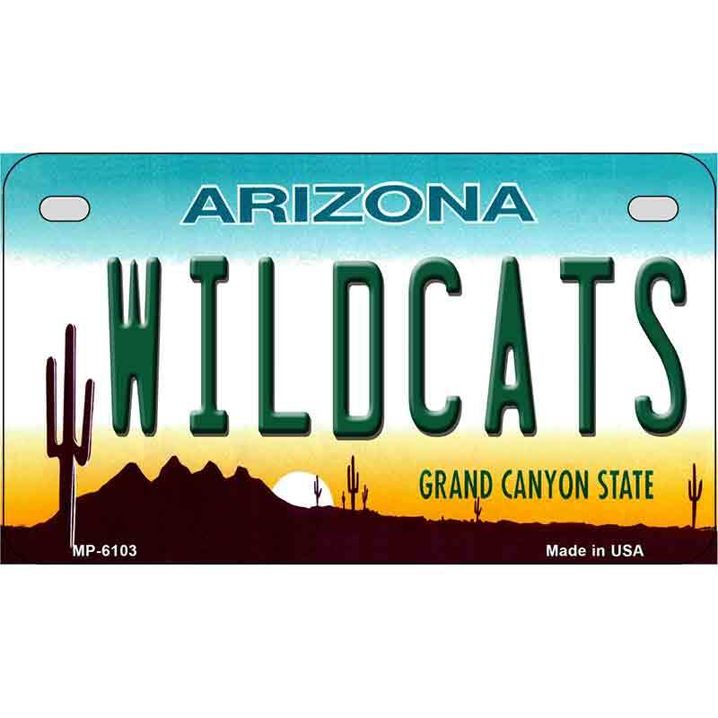 Wildcats Arizona Novelty Metal Motorcycle Plate MP-6103 | eBay