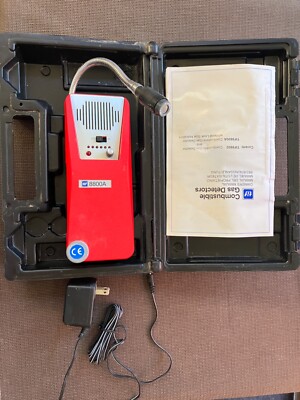 TIF 8800 Portable Handheld CO Combustible Gas Detector w Case Power ...