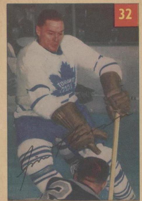 1954-55 Parkhurst - Jimmy Thomson #32 for sale online | eBay
