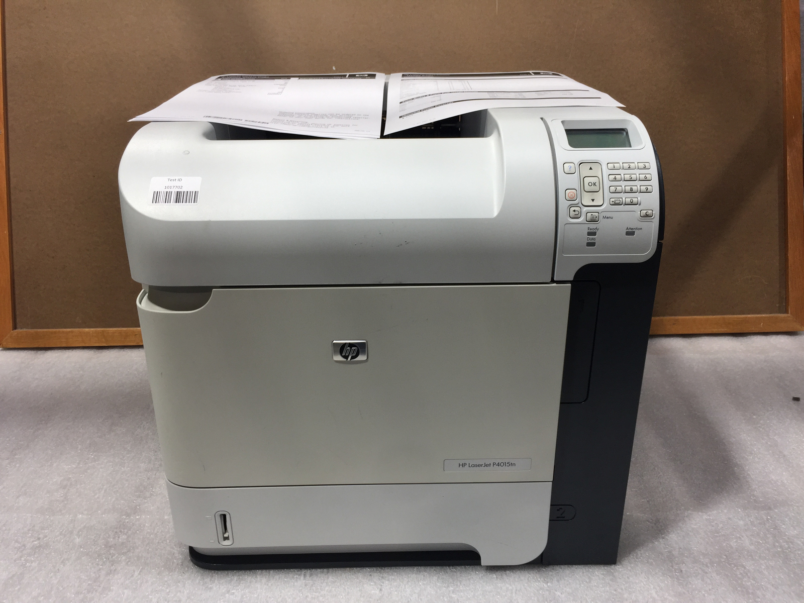 HP LaserJet P4015tn Workgroup Laser Printer with Used Toner, 249K PAGE ...
