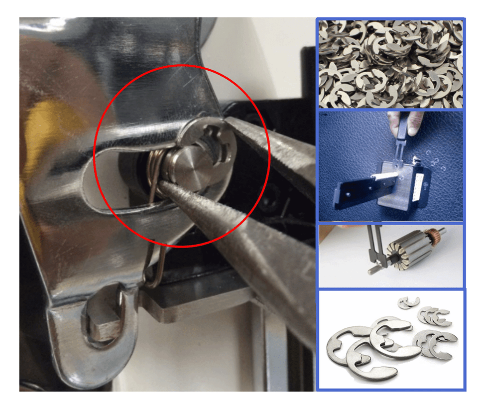 120 E Clips C CIRCLIPS Stainless Steel Kit Retaining Ring Assorted 1 ...
