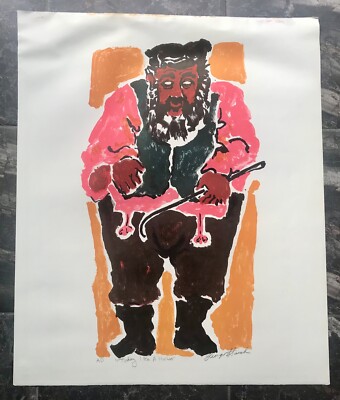 George Stauch American Artist ~ AP ~ "Today I am a Horse" ~ Signed ...