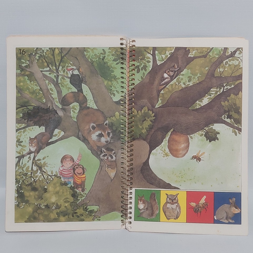 1984 Playskool Talk ‘N Play Book & Cassette Animals and their Babies ...