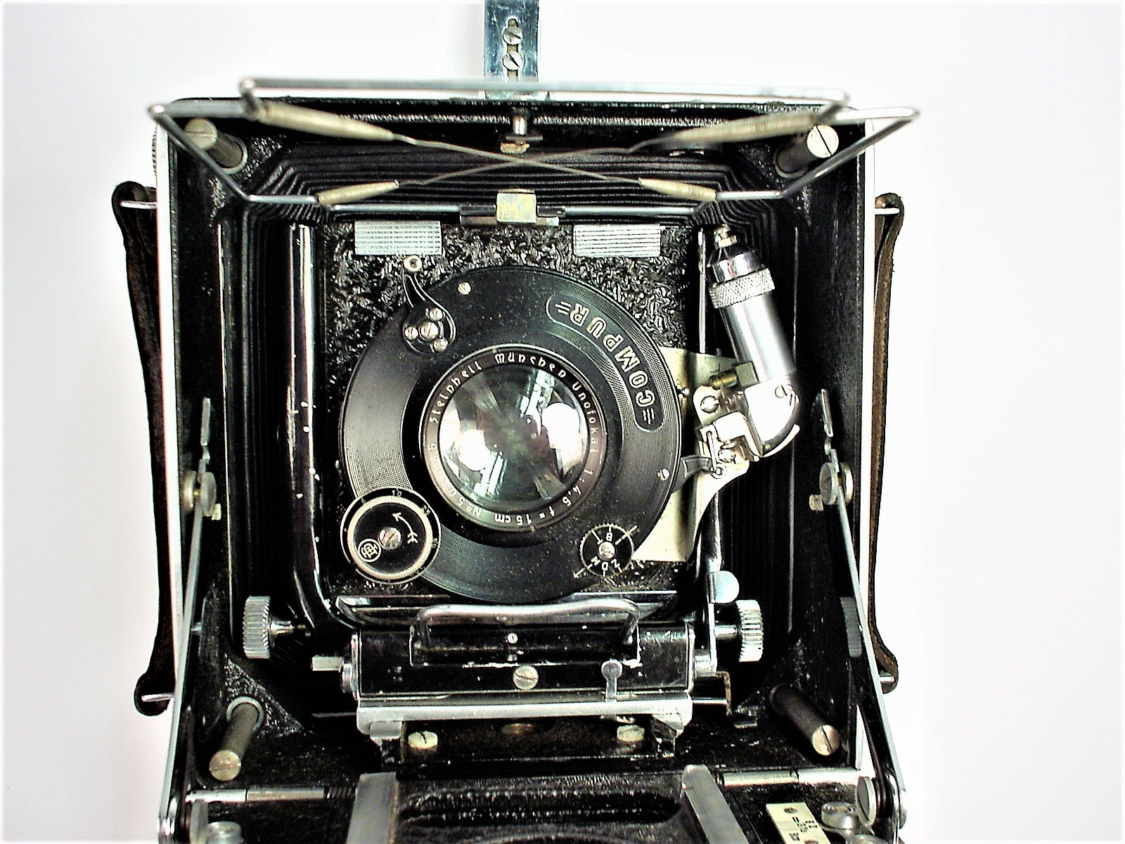 LINHOF MUNCHEN TECHNIKA II 9x12 cm COMPUR STEINHEIL “UNOFOCAL” 1:4.5 f ...