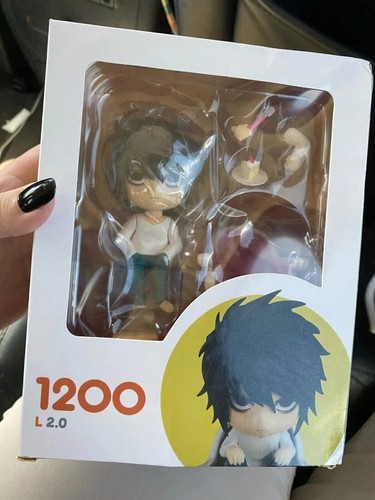 NEW 10CM Death Note Nendoroid L 2.0 1200 Lawliet PVC Anime Action ...