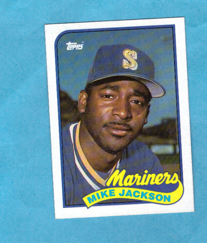 1989 Topps Baseball card #169 Mike Jackson Mariners | eBay