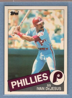 1985 Topps Tiffany #791 Ivan DeJesus NM | eBay