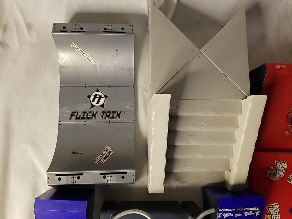 Tech Deck Lot of Ramps and Boards Jumps Grind Stairs | eBay