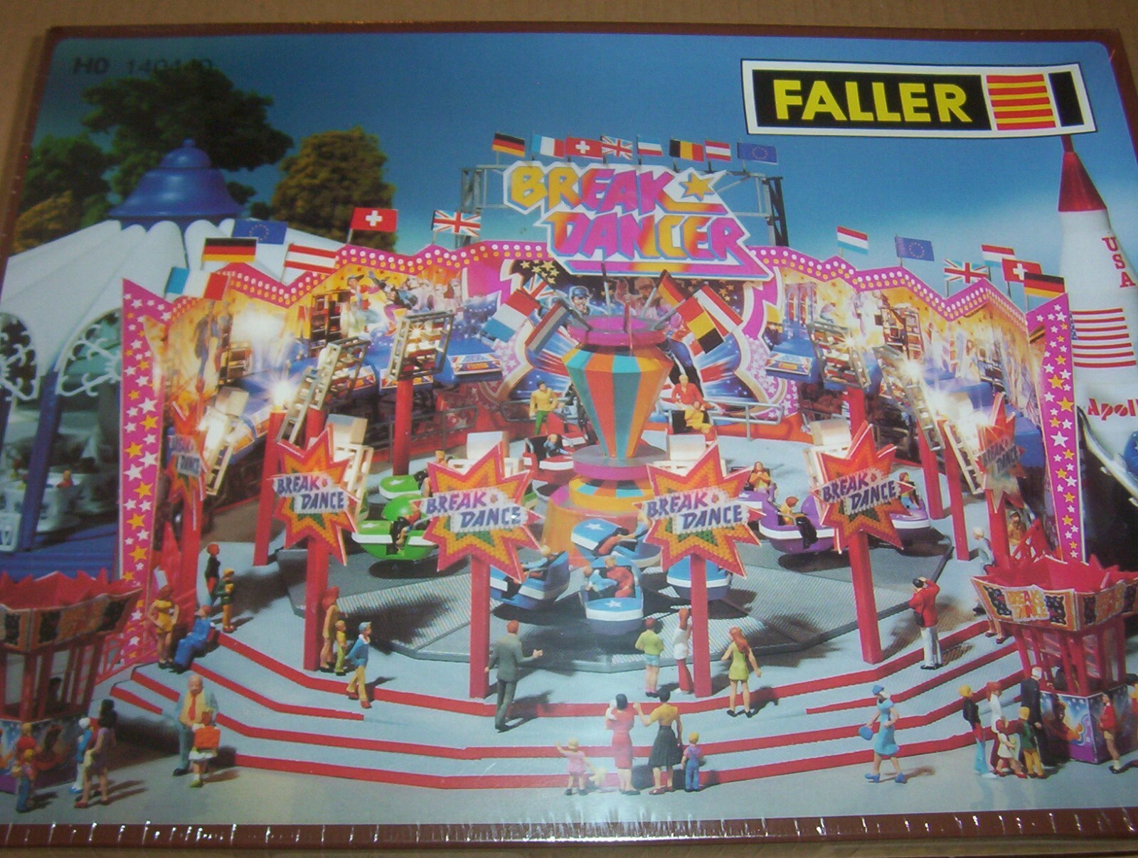 Faller H0 440 Kirmes Karussell Break Dancer OVP