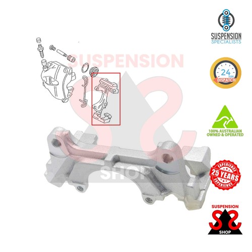 Front Axle Brake Caliper Bracket Set Suit VW Eos 2.0 TSI EOS (1F7, 1F8 ...