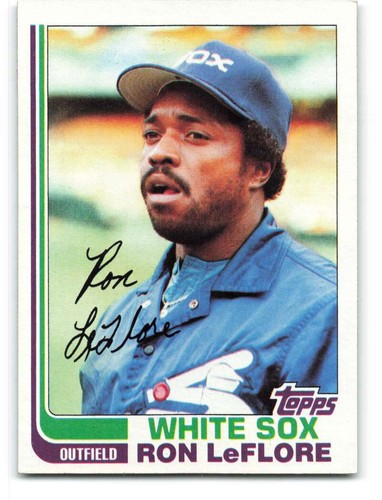 1982 Topps #140 Ron LeFlore NM+++ White Sox ID:255291 | eBay