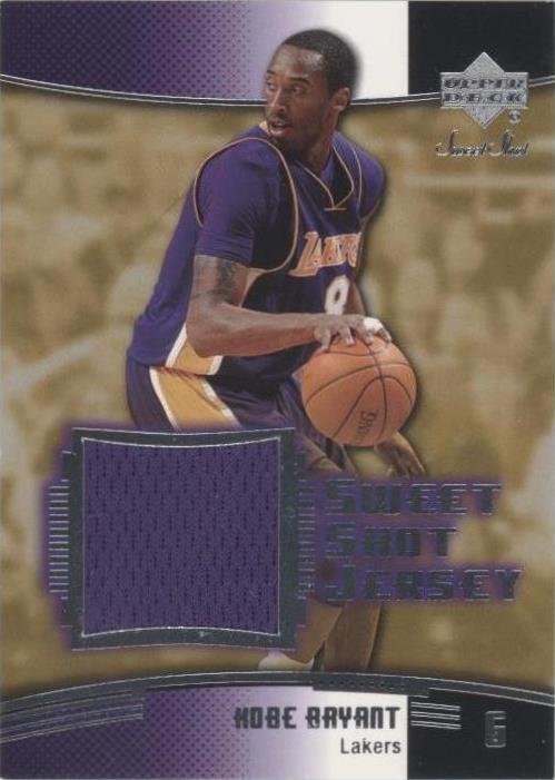 2004-05 Upper Deck Sweet Shot - Sweet Shot Jerseys Kobe Bryant #SSJ-KB ...
