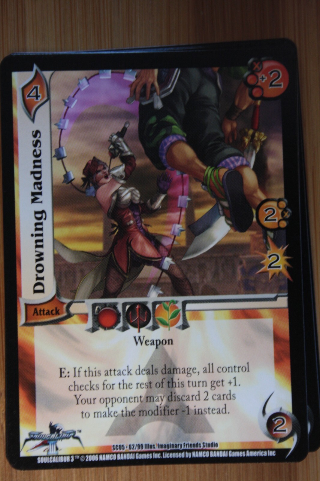 UFS Universal Fighting System Soul Calibur III Attack - "Drowning ...