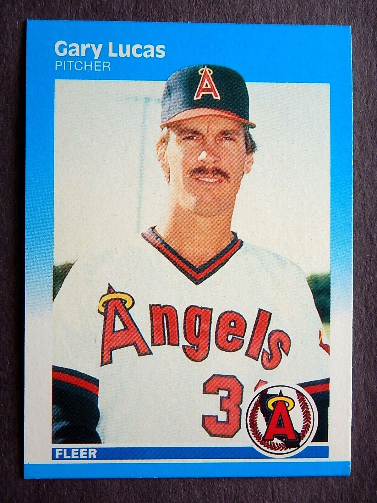 Gary Lucas #87 Fleer 1987 Baseball Card (California Angels) VG | eBay