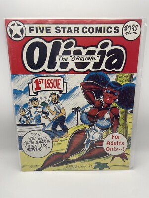 Olivia 1 The Original 1991 1st Key Issue 1 Print Five Star Comics