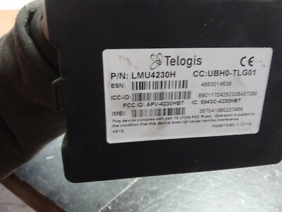 Telogis Vehicle Tracker GPS Tracking LMU4230H - UNIT ONLY - GUARANTEED ...